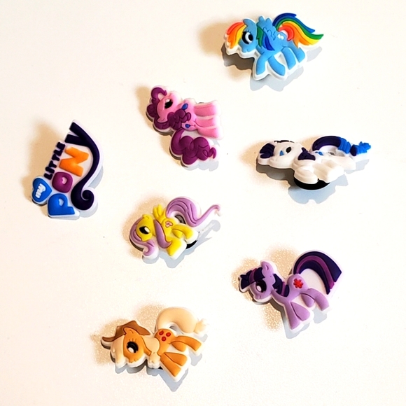 Accessories | My Little Pony 7 Piece Crocs Jibbitz Bundle | Poshmark